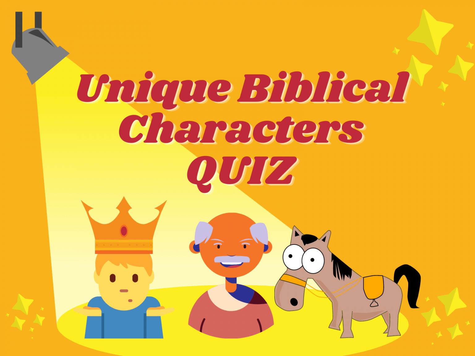Unique Biblical Characters Quiz – Bible Potato