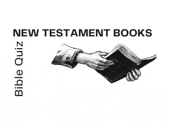 Books Of The New Testament Bible Quiz – Bible Potato